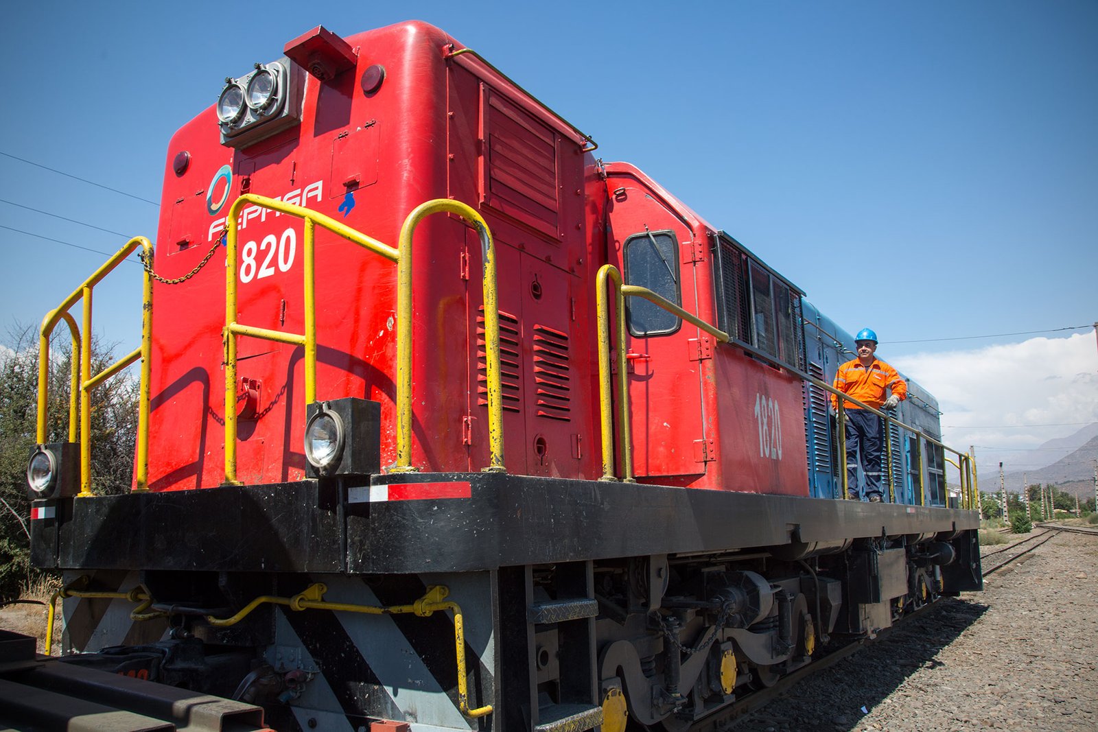 Prueba piloto de logística intermodal en Chile